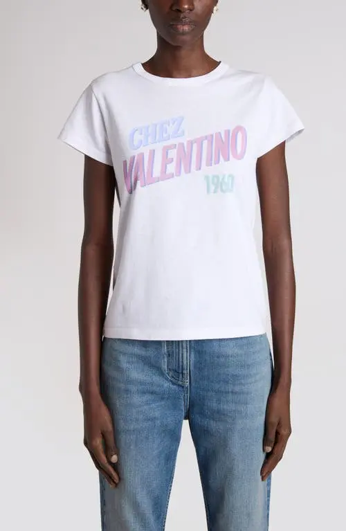 Valentino Garavani Chez Graphic T-shirt - White