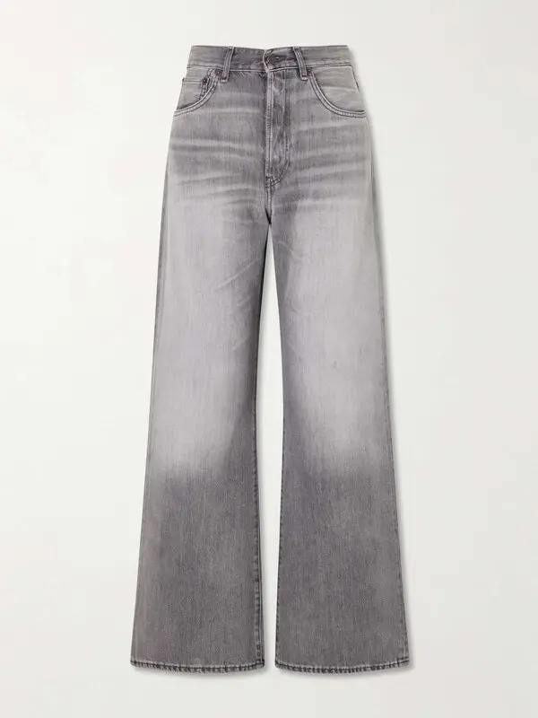 Acne Studios Mid-rise Wide-leg Jeans