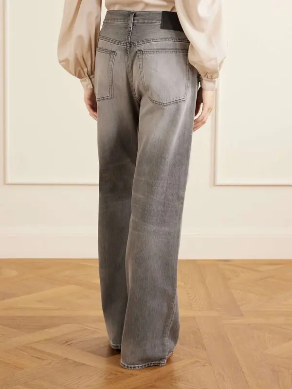 Acne Studios Mid-rise Wide-leg Jeans