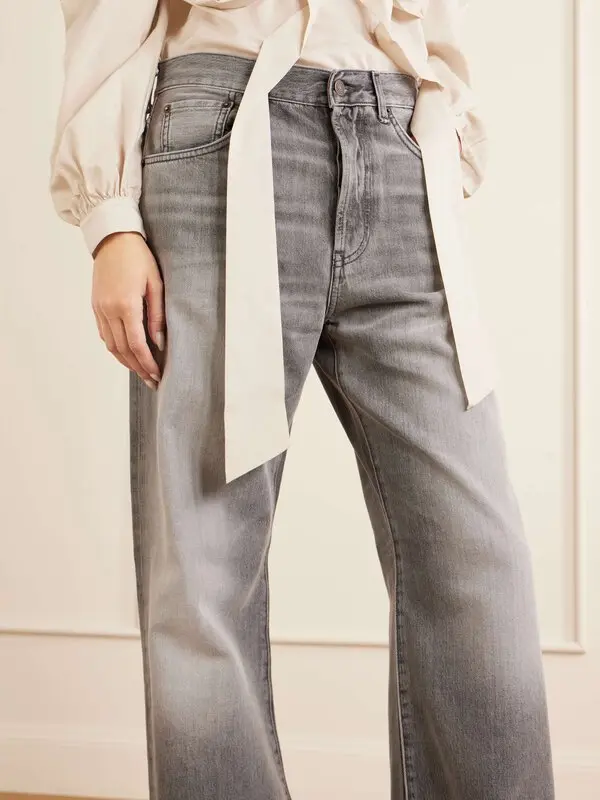 Acne Studios Mid-rise Wide-leg Jeans