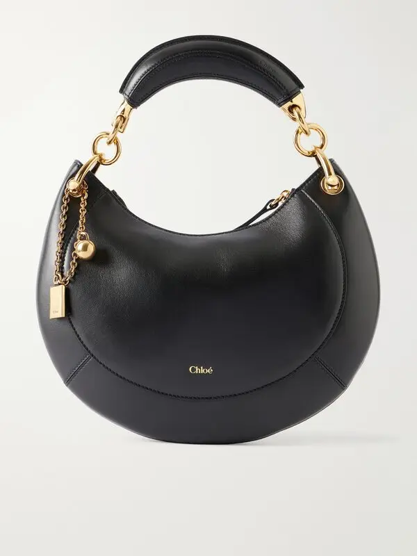 Chloé Banana Shoulder Bag - Black