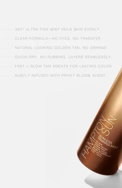 HAMPTON SUN Sunless Tanning Mist