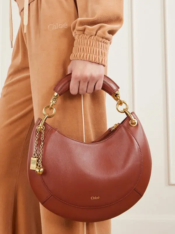 Chloé Banana Shoulder Bag - Brown