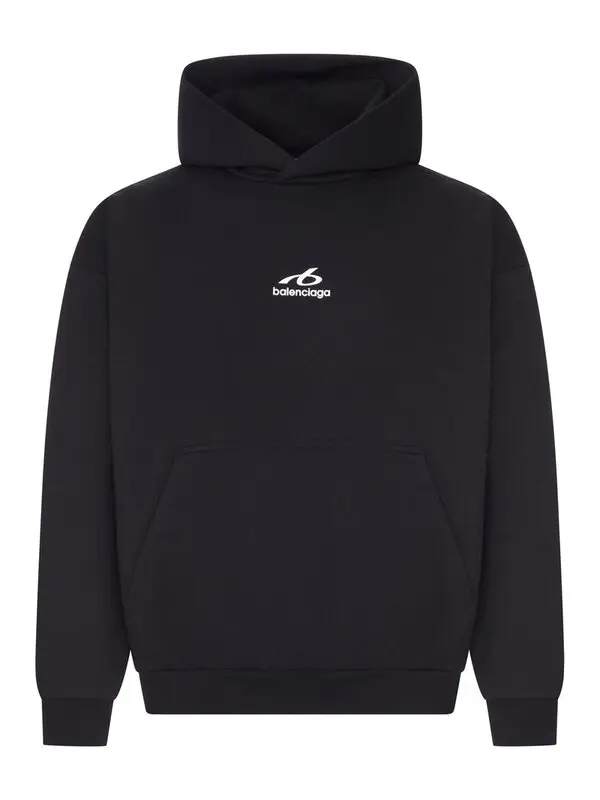 Balenciaga Bodies Sweatshirt In Dry Fleece - Black