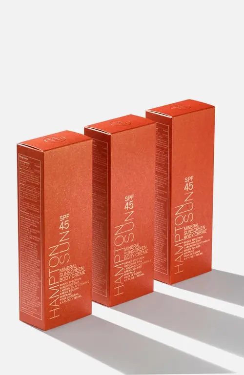 HAMPTON SUN Spf 45 Mineral Body Crème