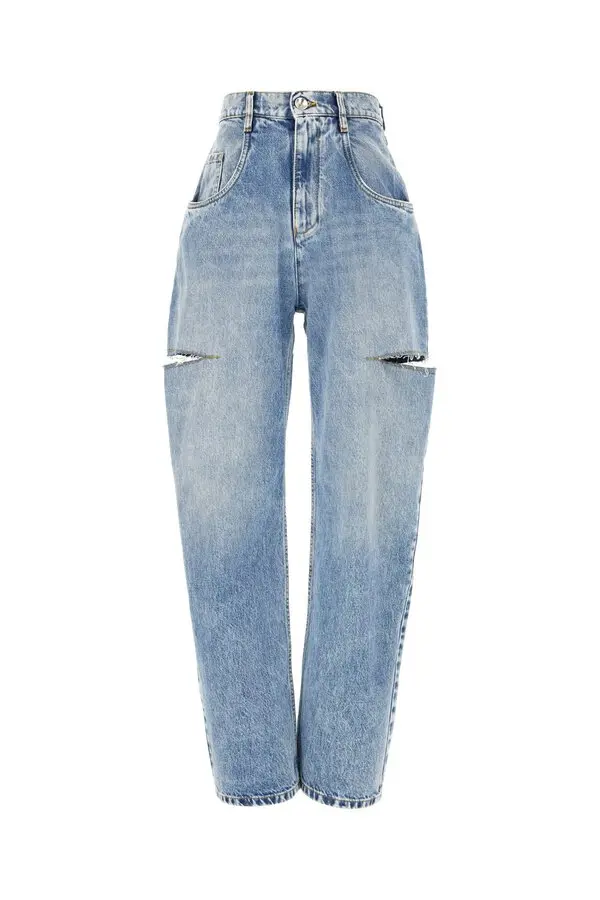 MAISON MARGIELA Straight Leg Jeans - Multicolor