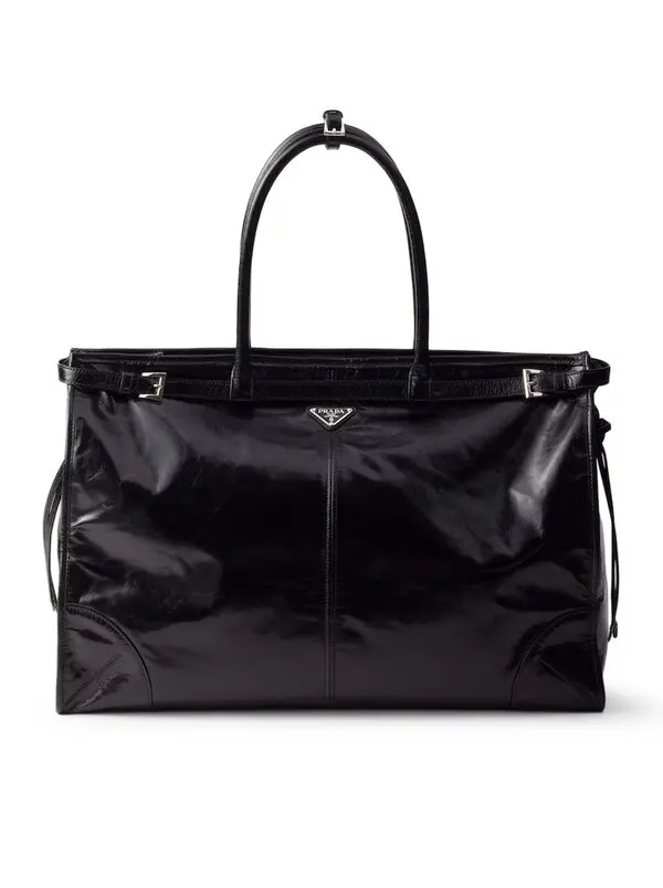 Prada Bonnie Leather Shopping Bag