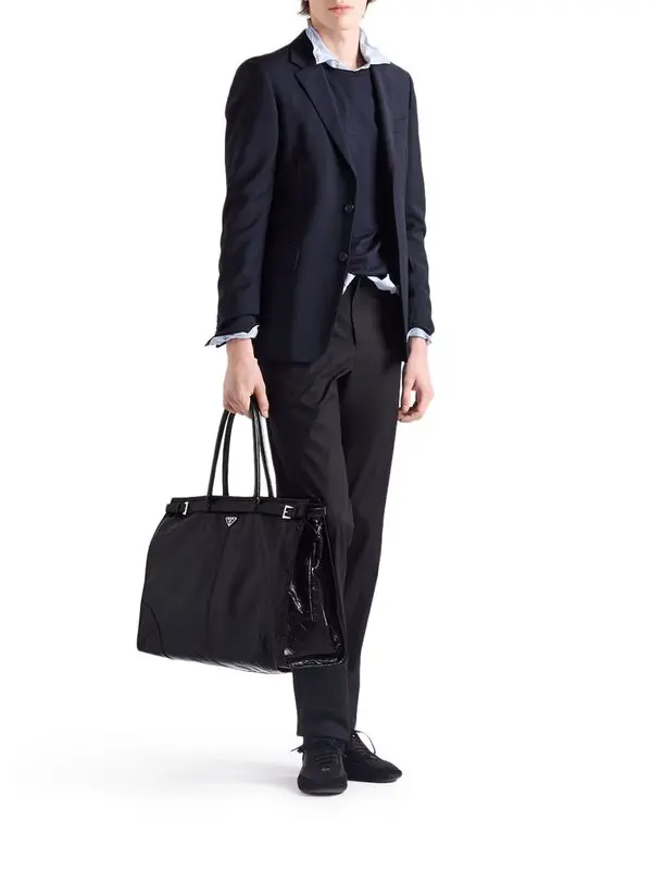 Prada Bonnie Leather Shopping Bag
