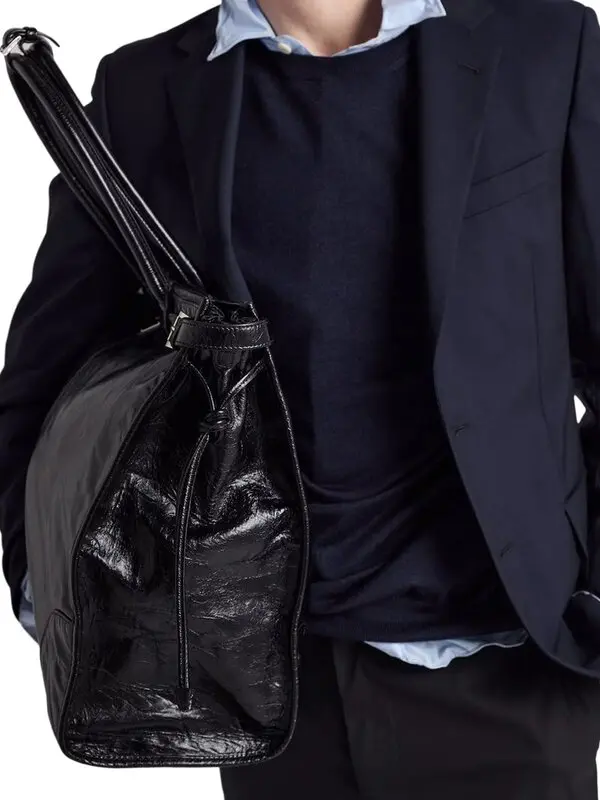 Prada Bonnie Leather Shopping Bag