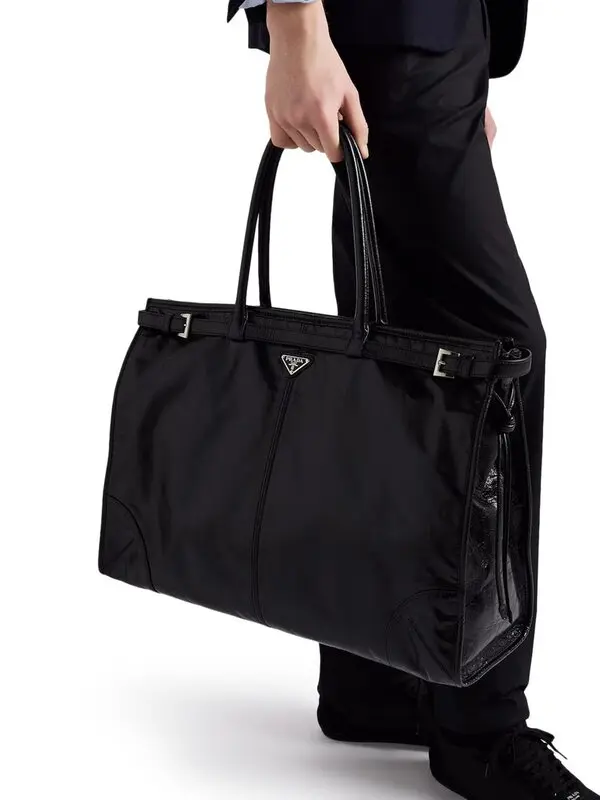 Prada Bonnie Leather Shopping Bag