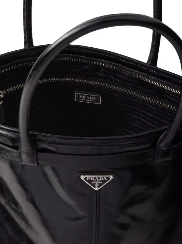 Prada Bonnie Leather Shopping Bag