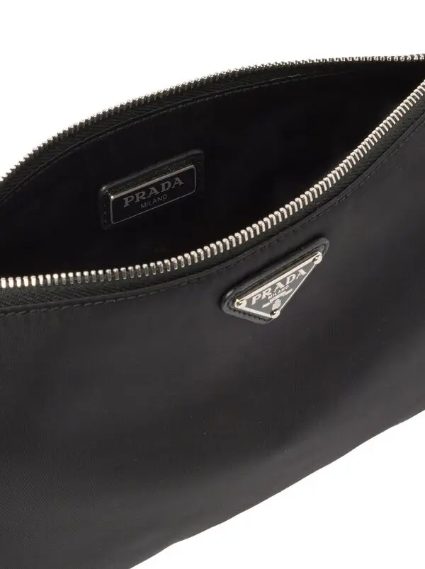 Prada Re-nylon And Saffiano Pouch