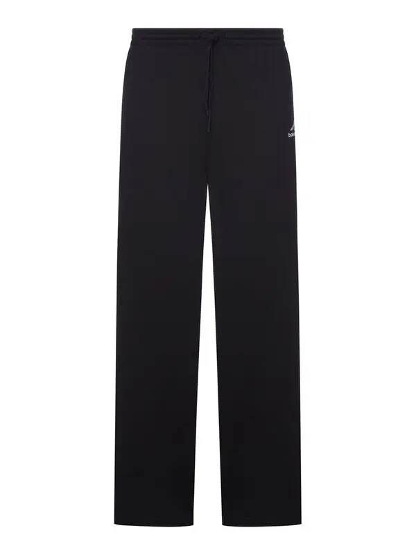 Balenciaga Bodies Baggy Jogging Pants In Dry Fleece - Black