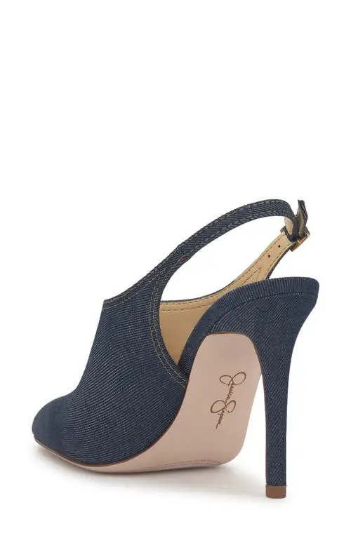 Jessica Simpson Pavie Slingback Pump - Indigo