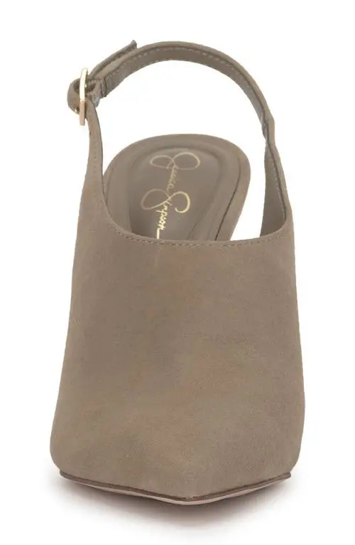 Jessica Simpson Pavie Slingback Pump - Light Grey