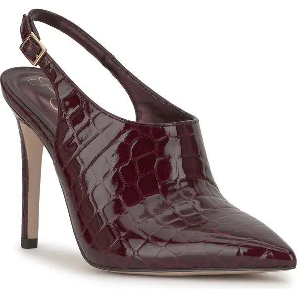 Jessica Simpson Pavie Slingback Pump - Red 03