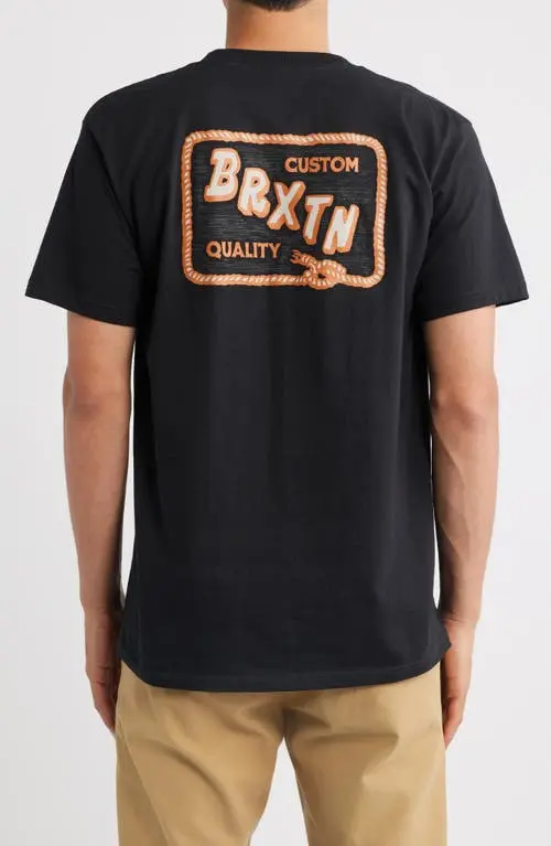 Brixton Emery Graphic T-shirt - Black