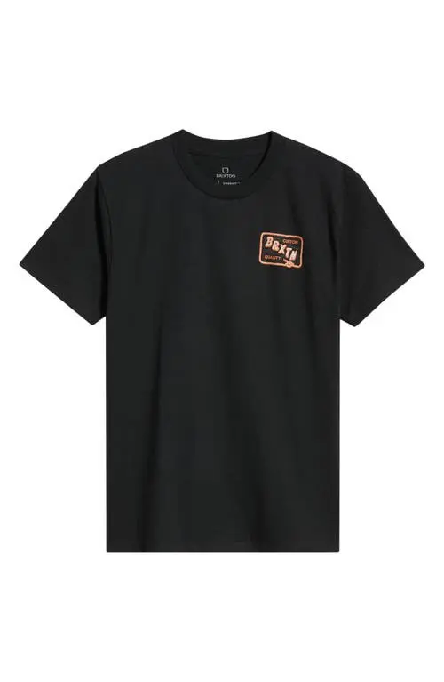 Brixton Emery Graphic T-shirt - Black