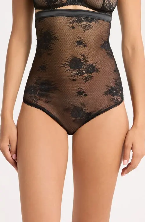 Simone Perele Louise High Waist Briefs - Black