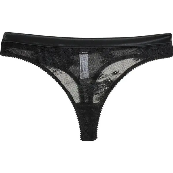 Simone Perele Louise Lace Thong - Black