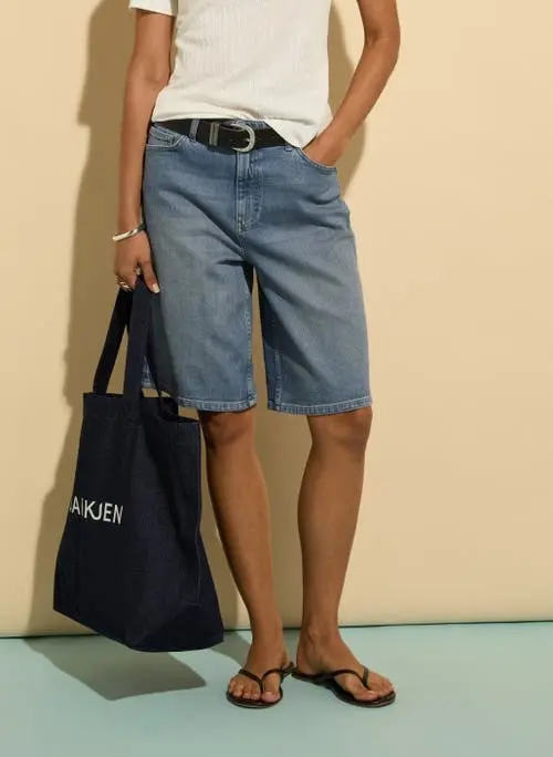 BAUKJEN Britney Stretch Denim Shorts