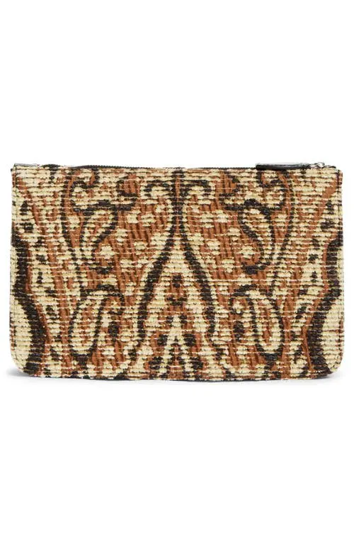 TOTEME Threefold Paisley Clutch