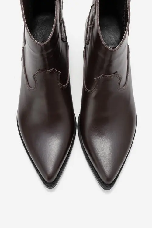 FOREVER & ALWAYS SHOES Elia Leather Western Boot