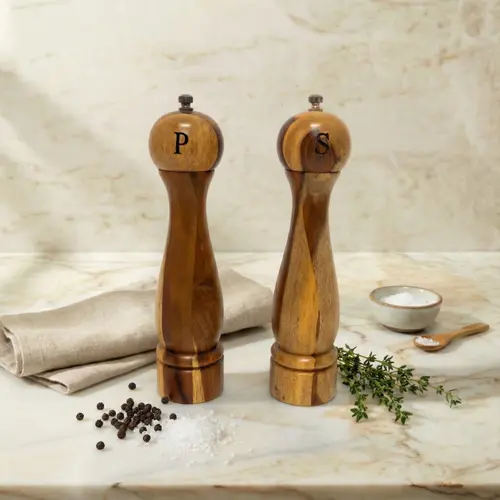 BE HOME Bumi Salt & Pepper Grinderset Of 2