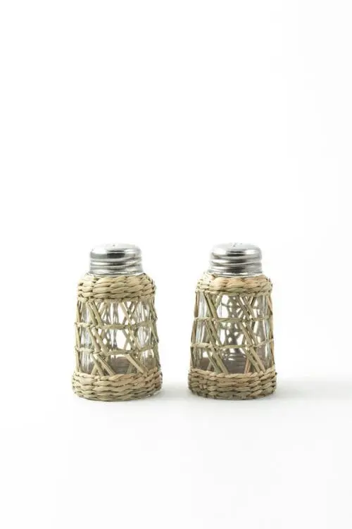 BE HOME Seagrass Salt & Pepper