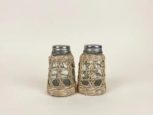 BE HOME Seagrass Salt & Pepper