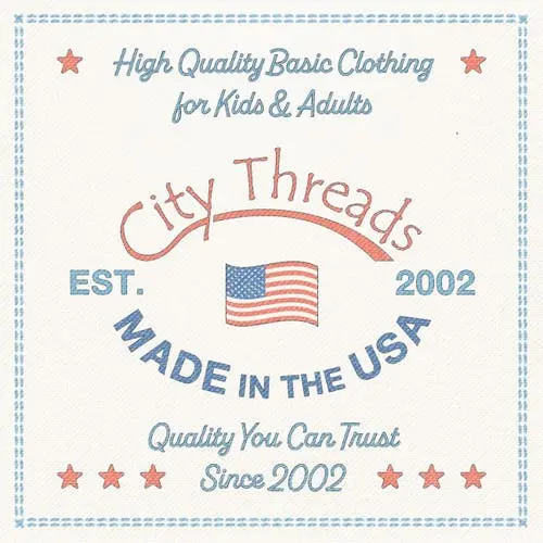 CITY THREADS USA-MADE Soft 100% Cotton Leggings