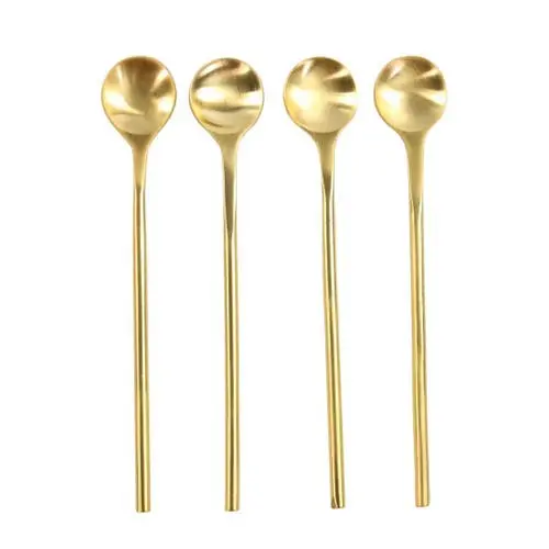 BE HOME Luxe Thin Spoonsset Of 4 - Gold
