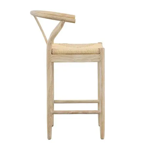 DOVETAIL FURNITURE Rami Danish Cord Counter Stool