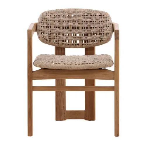 DOVETAIL FURNITURE Jessamine Outdoor Dining Chair