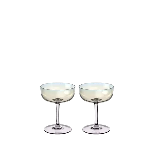 VILLEROY & BOCH Like Pearl Champagne / Dessert Bowl Pair - None