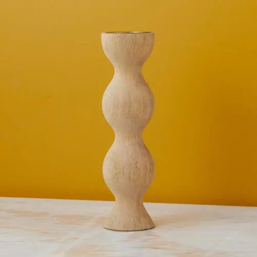 BE HOME Aurora Pillar Candle Holder