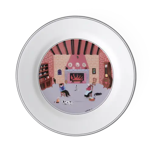 VILLEROY & BOCH Design Naif Salad Plate #5 The Fireside
