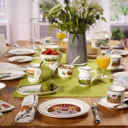 VILLEROY & BOCH Design Naif Salad Plate #5 The Fireside