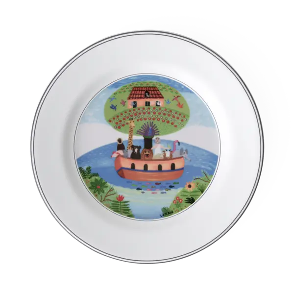 VILLEROY & BOCH Design Naif Salad Plate #2 Noah's Ark