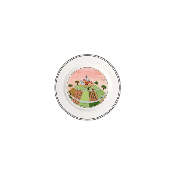 VILLEROY & BOCH Design Naif Bread & Butter Plate #1 Farmers Village - None