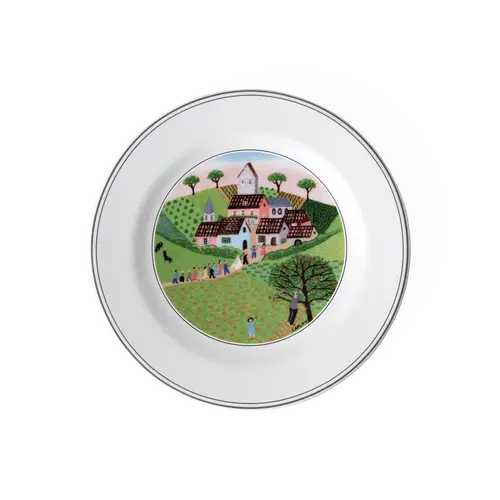 VILLEROY & BOCH Design Naif Bread & Butter Plate #3 Wedding Procession