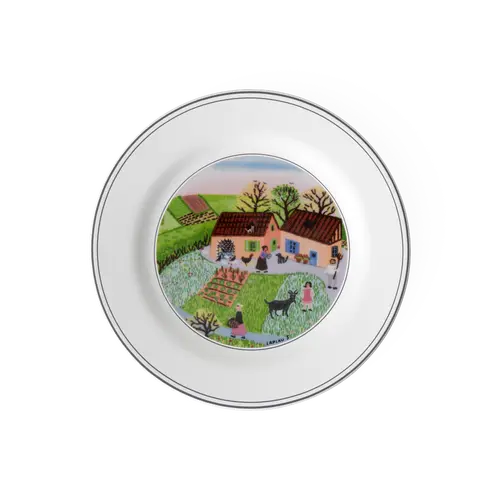 VILLEROY & BOCH Design Naif Bread & Butter Plate #5 Family Farm - None