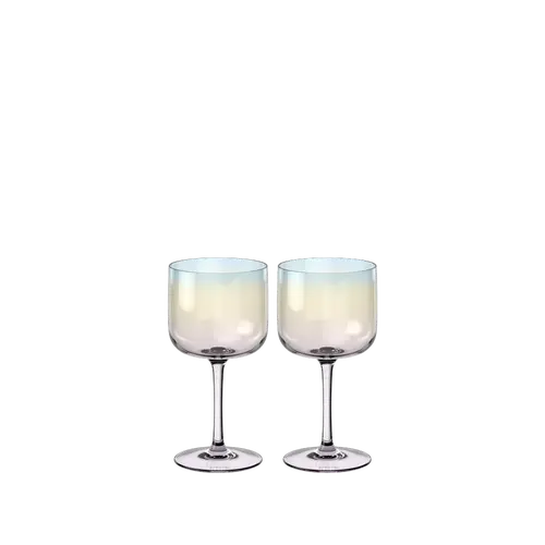 VILLEROY & BOCH Like Pearl Wine / Water Glass Pair - None
