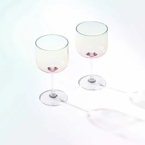 VILLEROY & BOCH Like Pearl Wine / Water Glass Pair