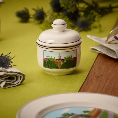 VILLEROY & BOCH Design Naif Covered Sugar