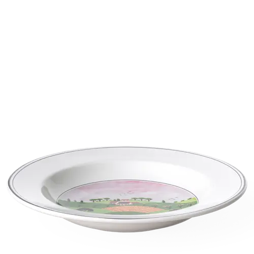 VILLEROY & BOCH Design Naif Rim Soup #6 Hunter & Dog
