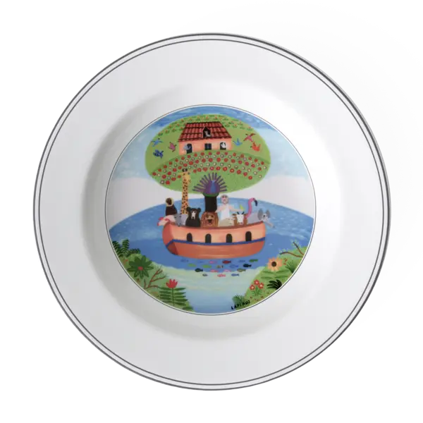 VILLEROY & BOCH Design Naif Rim Soup #2 Noah's Ark