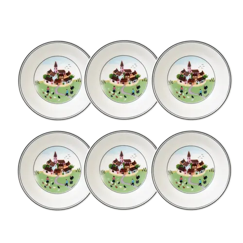 VILLEROY & BOCH Design Naif Fruit Dish Set Of 6