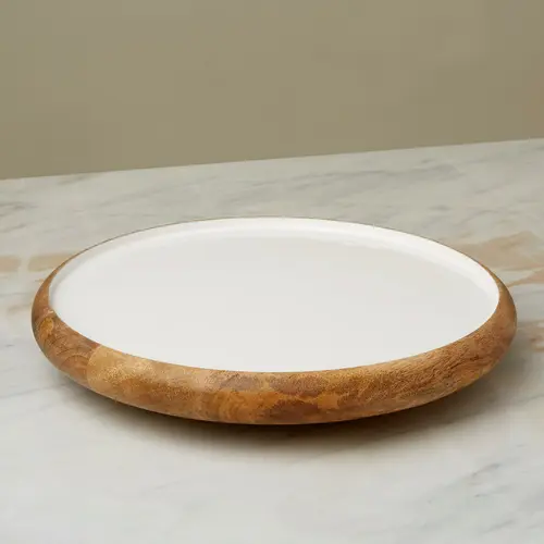 BE HOME Madras Curva Lazy Susan