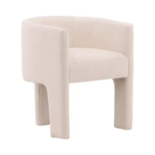 DOVETAIL FURNITURE Olivette Dining Chair - Cream